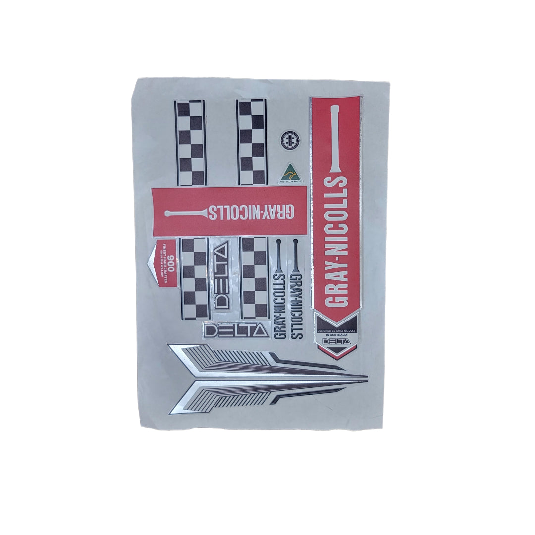 Gray Nicolls Cricket Bat Stickers – Premium Replacement Decals – AZ Sports